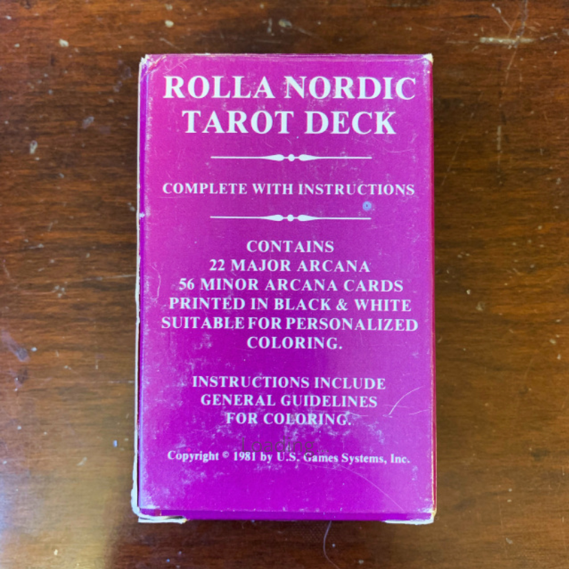 Rolla Nordic Tarot Deck - First Edition – Tarocks