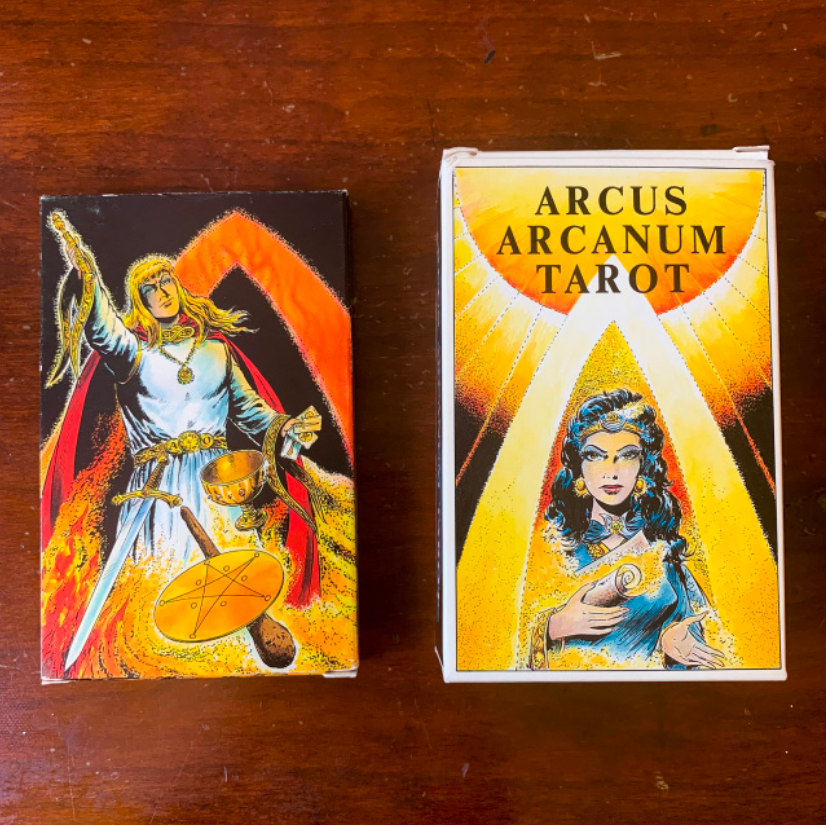 Arcus Arcanum Tarot - Very rare set of two tarot decks – Tarocks