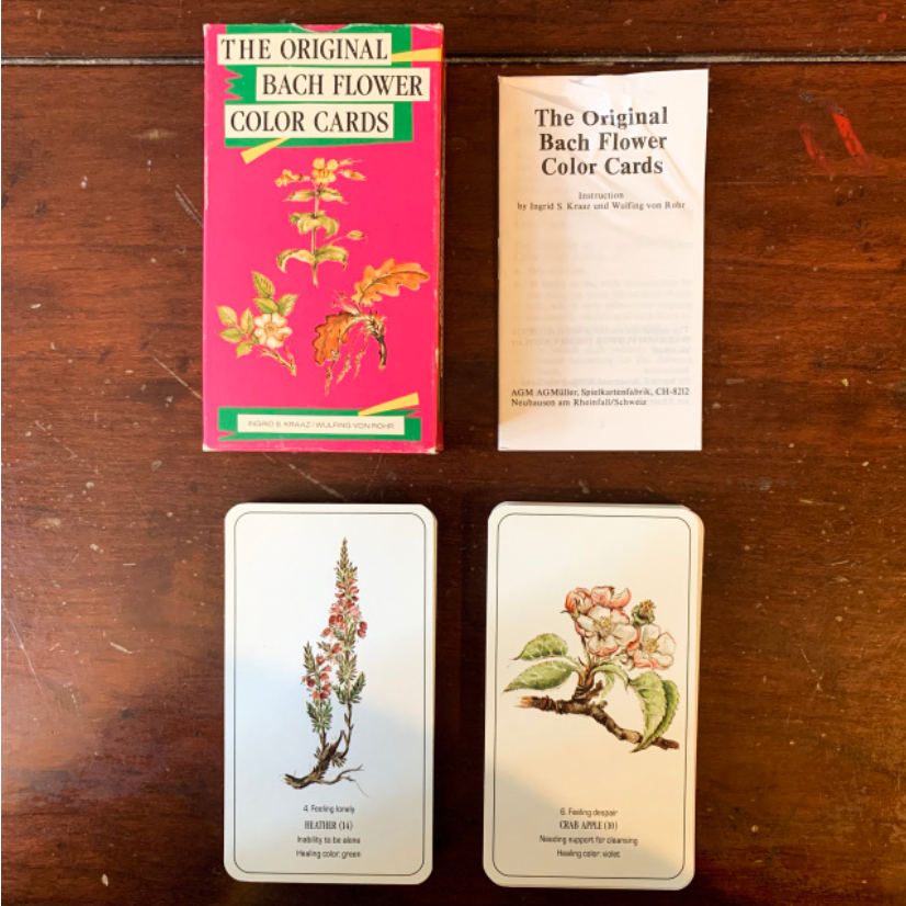 The Original Bach Flower Color Cards – Tarocks